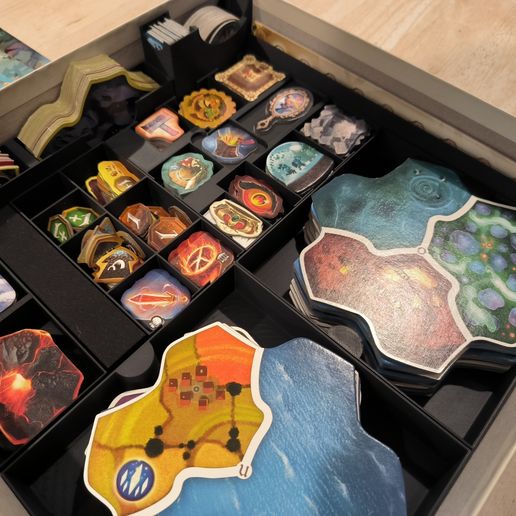 🤏 Small World + Expansions 3D Print Insert・ 3D File for 3D printing・Cults