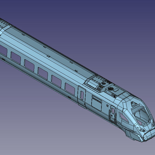 STL file Transpennine Express Class 397 - N 🚂 ・3D printer model to ...