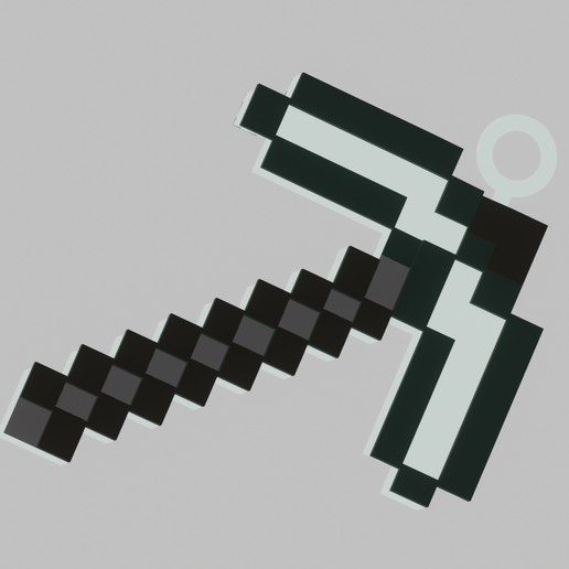 minecraft diamond pickaxe coloring pages