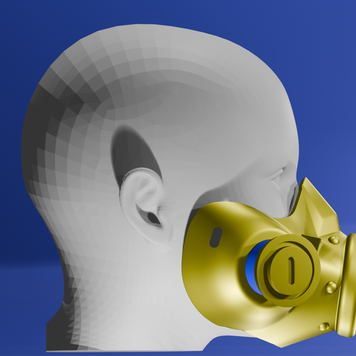 3D file Arcane enforcer mask 👾 ・3D printable model to download・Cults