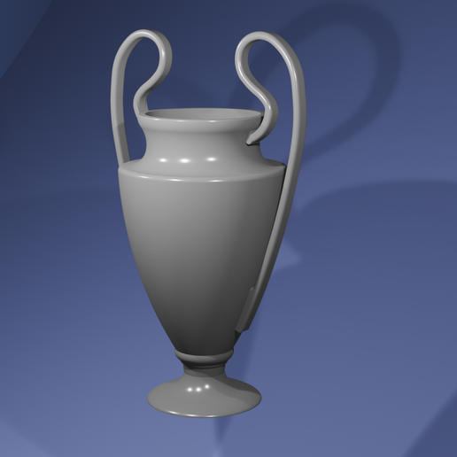 ⚽ Champions League cup・Free STL File for 3D printing・Cults