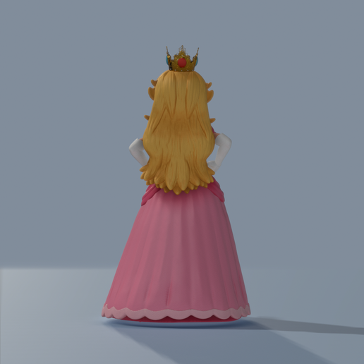 👸 Princess Peach・ STL File for 3D printing・Cults