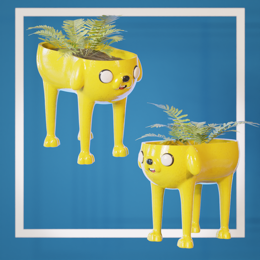 🏺 Jake Vase / ADVENTURE TIME・ STL File for ・Cults