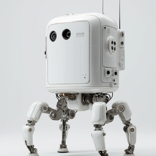 🤖 Adroid Robot Bot Rover Sci Fi・ STL File for 3D printing・Cults