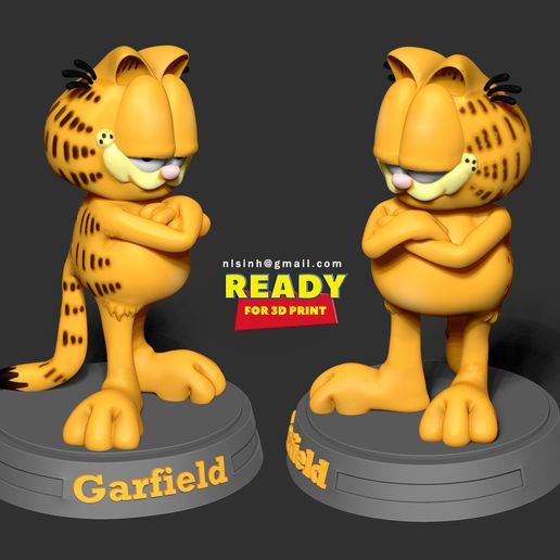 🐱 Garfield・ 3D File for ・Cults