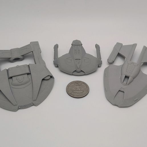 3D printer STO - Federation - Steamrunner-class Blockade Runner Escort ...