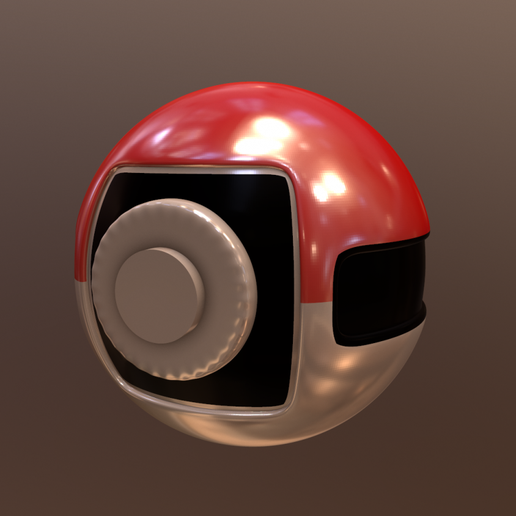 👾 Pokeball・ STL File for 3D printing・Cults