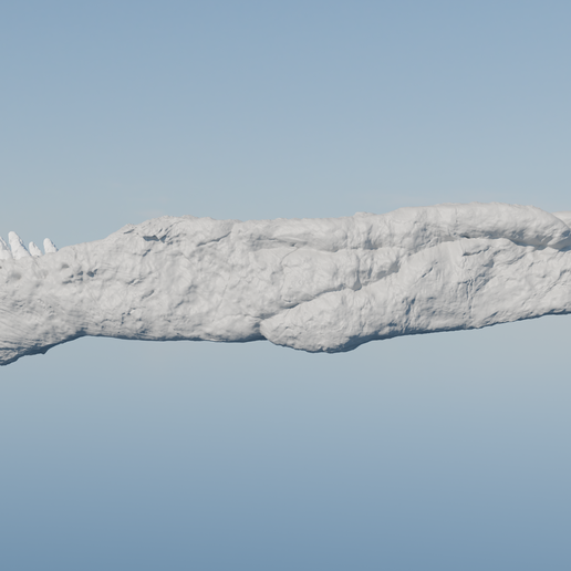 💀 Bajadasaurus pronuspinax model 3d print・ STL File for 3D printing・Cults