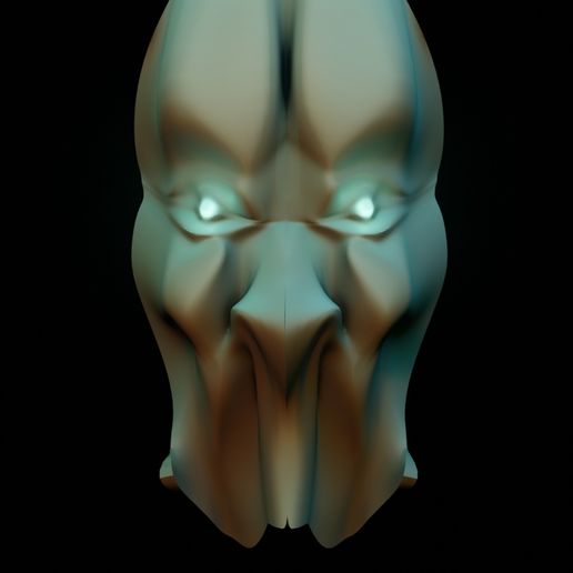 STL file Despair mask 🎨 ・Model to download and 3D print・Cults