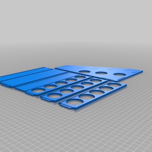 🎨 Big Paint Stand for SMS Paint Bottles・Free 3D File for ・Cults