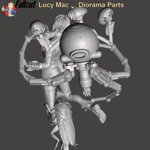♀️ Fallout – Lucy Mac - by SPARX・ STL File for 3D printing・Cults