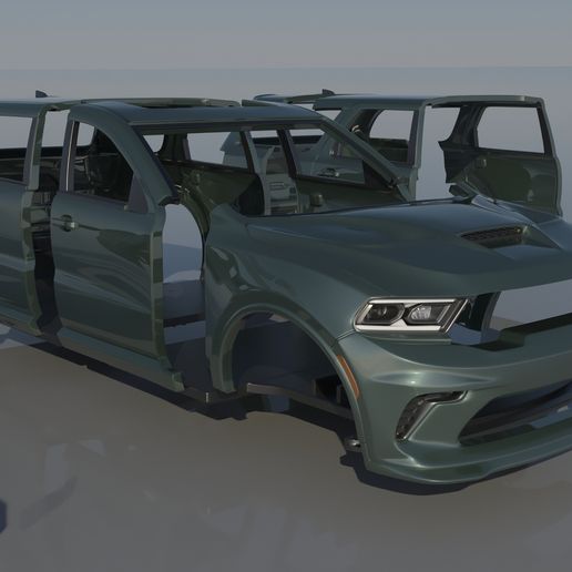 🚗 Dodge Durango SRT・ 3D File for ・Cults