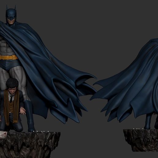 3D file Batman Birth of Justice 👾 ・3D print design to download・Cults
