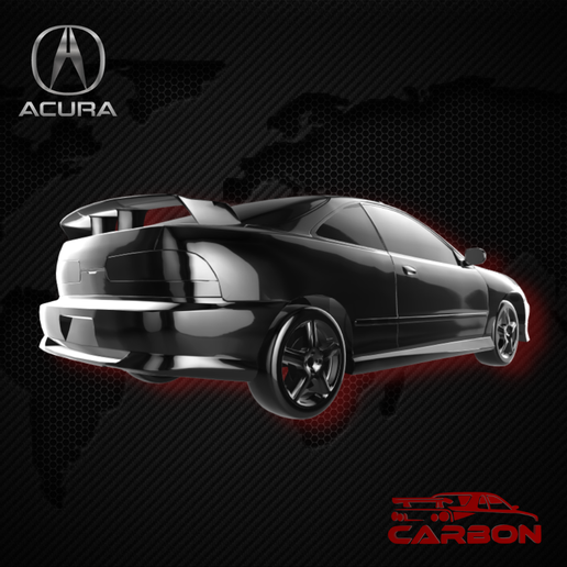 🚗 Acura Integra・Free STL File for ・Cults