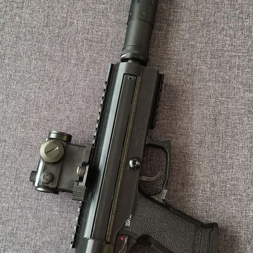 🔫 Airsoft MK23 carbine kit (stti mk23 carbine)・ STL File for ・Cults