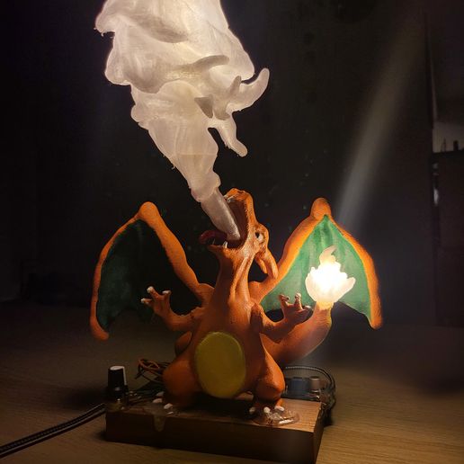 STL file Charizard Flame 🔥 ・3D printer design to download・Cults