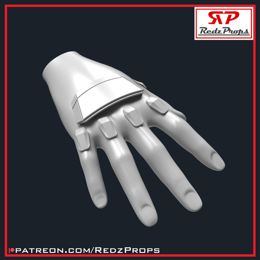 🧤 Daredevil Born Again Glove Armor Cosplay Prop・ 3D File for 3D ...