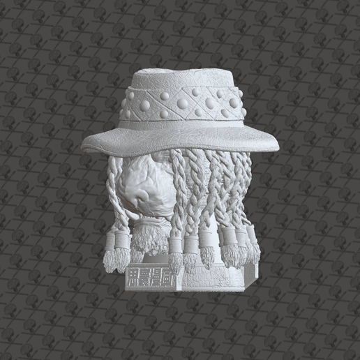 OBJ file JARA 🗿 ・Template to download and 3D print・Cults