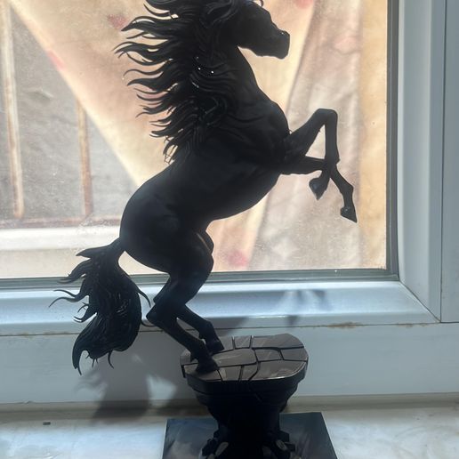 🐎 Realistic Horse Figurine – 3D Printable STL Model – Animal Statue for ...