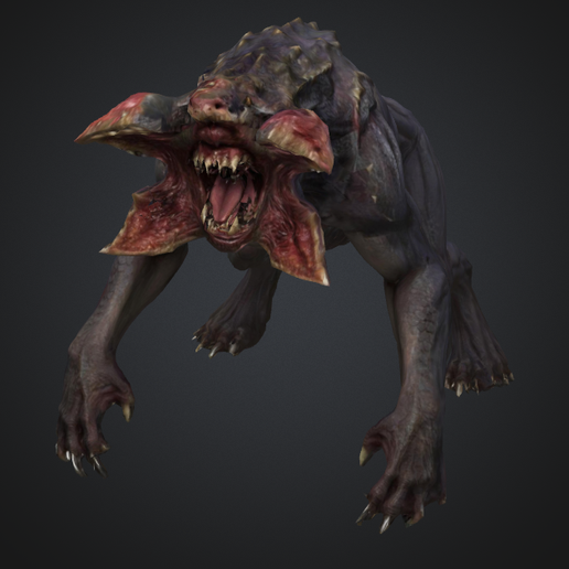🐕 Demogorgon dog Stranger Thinks・ STL File for 3D printing・Cults