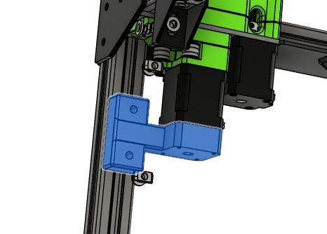 Archivo STL gratis RatRig VCore 3.1 IDEX Y motor support bracket rigid ...