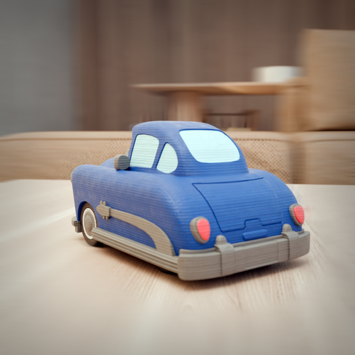 👾 DOC HUDSON CARS FUNKO POP・ STL File for 3D printing・Cults