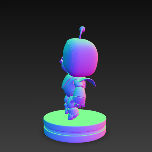 🤖 Astro Bot・ STL File for 3D printing・Cults