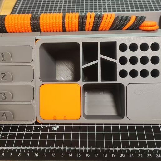 🧰 ModuStack Organizer - Modular Desktop Storage System・Free STL File ...