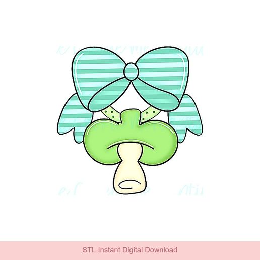 🏹 Pacifier With Bow Cookie Cutter STL | Baby Shower Cookie Cutter | 3D ...