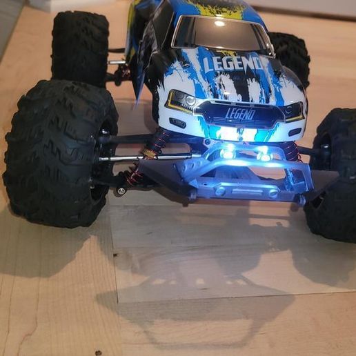 🚗 Laegendary Legend 1:10 RC Car Front Bumper・Free STL File for ・Cults