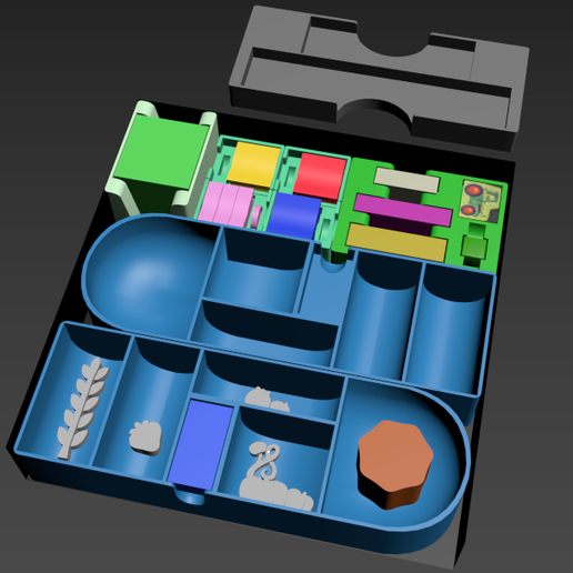 ♟ Harvest - Insert + 3D Crops・ 3D File for 3D printing・Cults