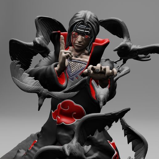 🚢 Itachi Uchiha - 3DPRINTING・ STL File for ・Cults