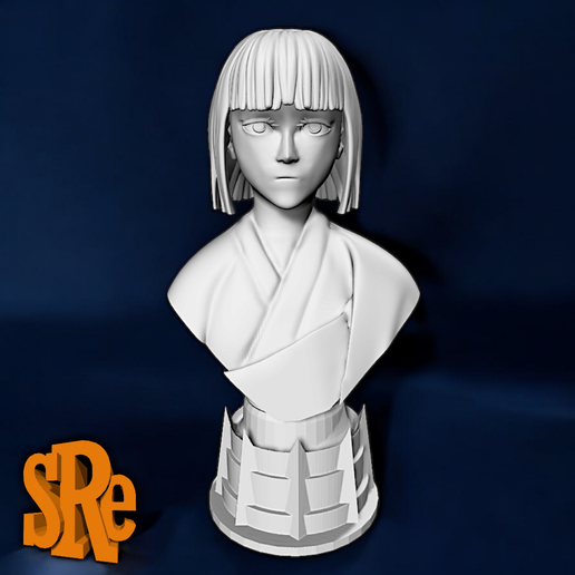 STL file Uraume Bust - Jujutsu Kaisen 👤 (3MF)・Model to download and 3D print・Cults
