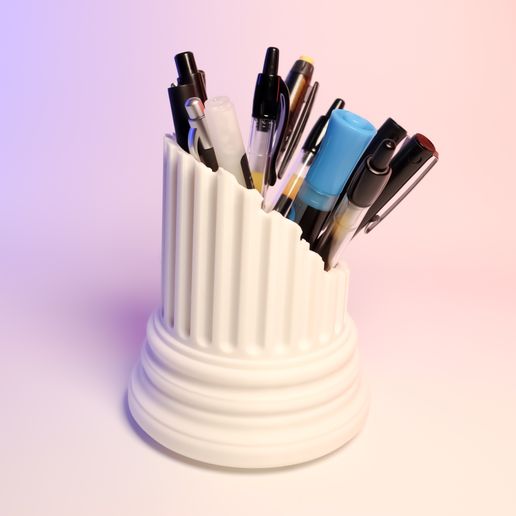 unique pen pot