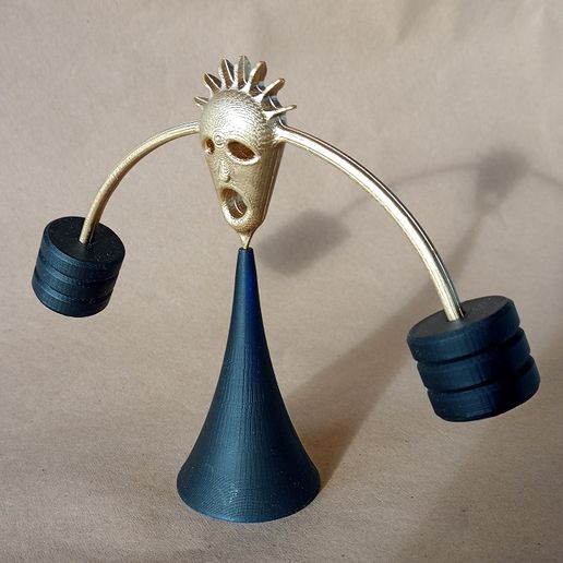 📱 Balancing toy・ STL File for ・Cults