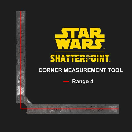 Free STL file Star Wars Shatterpoint corner ruler ⭐ ・3D printable ...