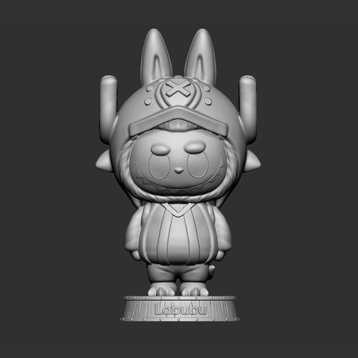 🦸 Labubu One Piece Tony Tony Chopper・ STL File for 3D printing・Cults