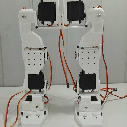 Free STL file Humanoid robot structure 🤖 ・3D printing template to ...