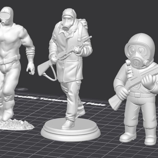 🎁 El Eternauta - 1957 and 2025 versions and a nice gift・ STL File for ...