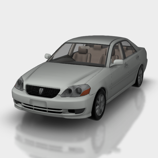 🚗 Toyota Mark II 2000・ STL File for 3D printing・Cults