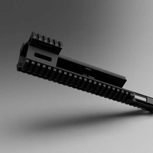 🔫 TM SCAR PICATINNY EXTENDED HANDGUARD・ STL File for ・Cults