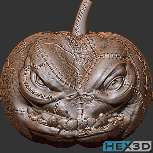 🎃 FrankenPumpkin・Free 3D File for ・Cults