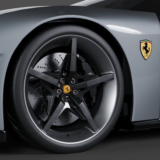 🆕 Ferrari F80・ OBJ File for 3D printing・Cults