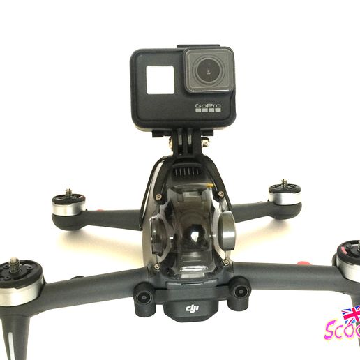 🧸 DJI FPV Drone GoPro Mount・ STL File for 3D printing・Cults