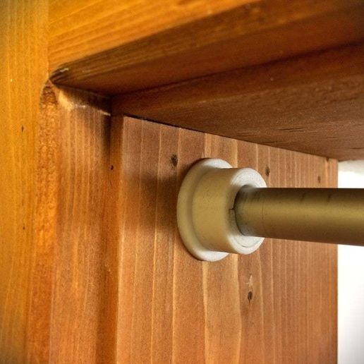STL-Datei Small Covered Curtain Rod Holder kostenlos 🤏 ・3D-druckbares ...