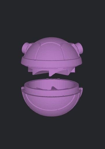 🐉 POKEMON POKEBALL GRINDER・ STL File for 3D printing・Cults