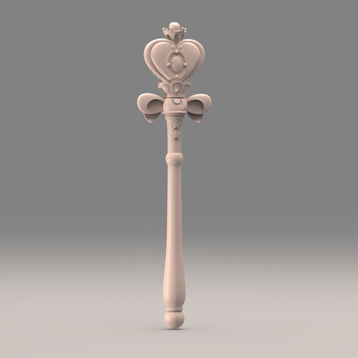 🌙 Sailor Moon - Spiral Heart Moon Rod - Original Series version・ 3D ...