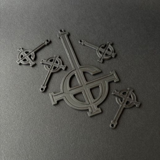 🎄 Grucifix christmas ornaments・Free STL File for 3D printing・Cults