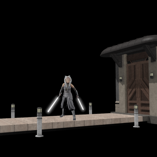 3D file Star Wars Calodan Bridge Diorama for 3.75" and 6" figures ⭐ ・3D ...