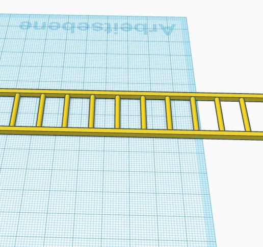 Free STL file Ladder for 3,75 or other figures 🪜 ・Template to download ...